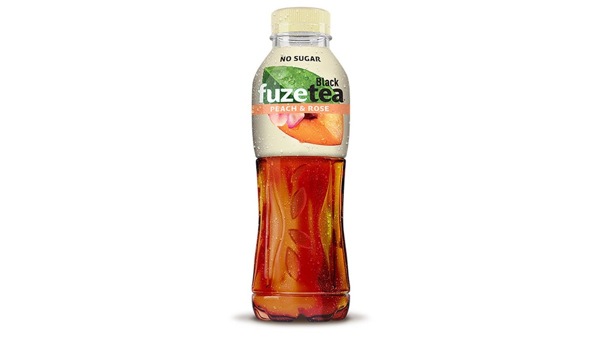 Fuze Tea Black Ice Tea Peach & Rose Χωρίς Ζάχαρη 500 ml – Wolt Market Γλυφάδα – Wolt