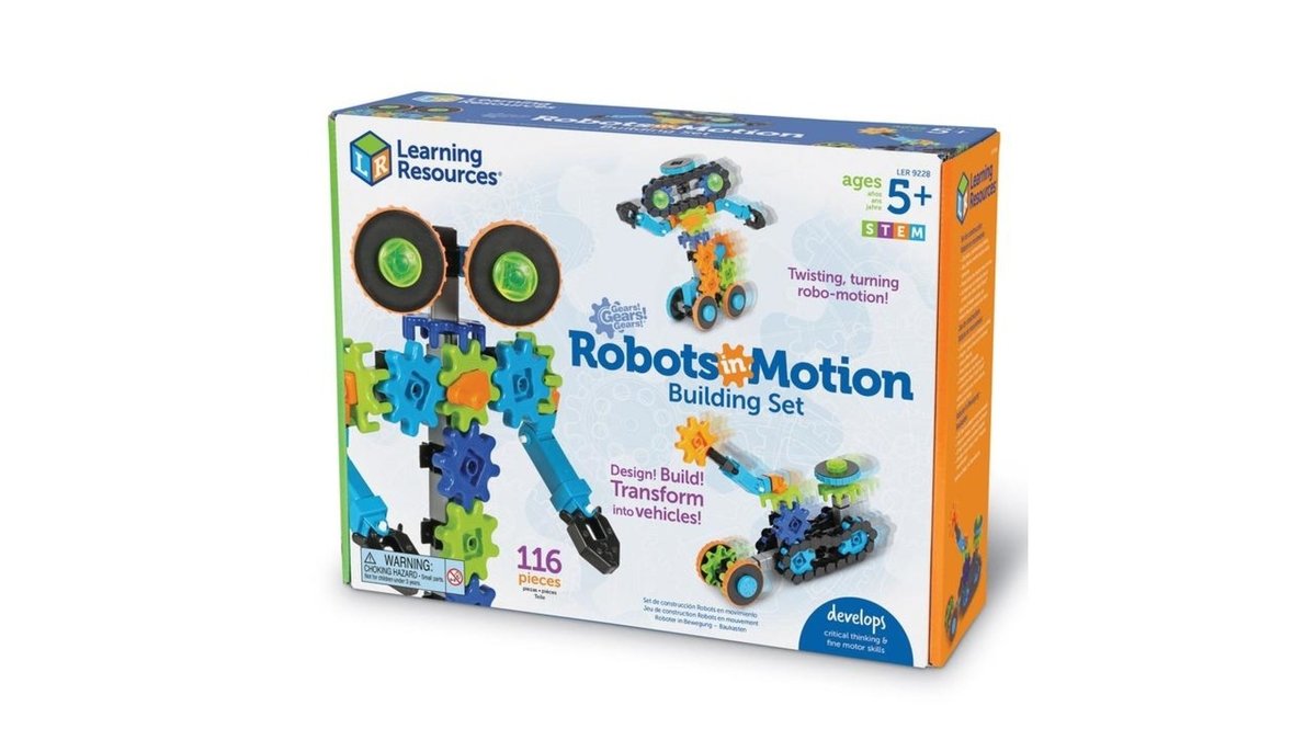 Gears! Gears! Gears!® Robots in Motion Building Set – The Gifted – Wolt